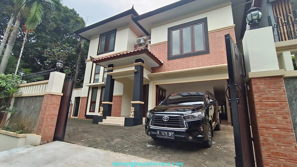 House for Rent in Kemang Timur Bali Style | Available Now!