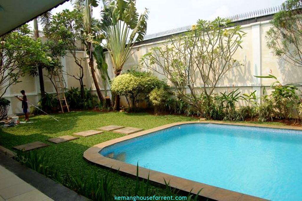 4-Bedroom House for Rent in Kemang Timur | With Pool & Garden!