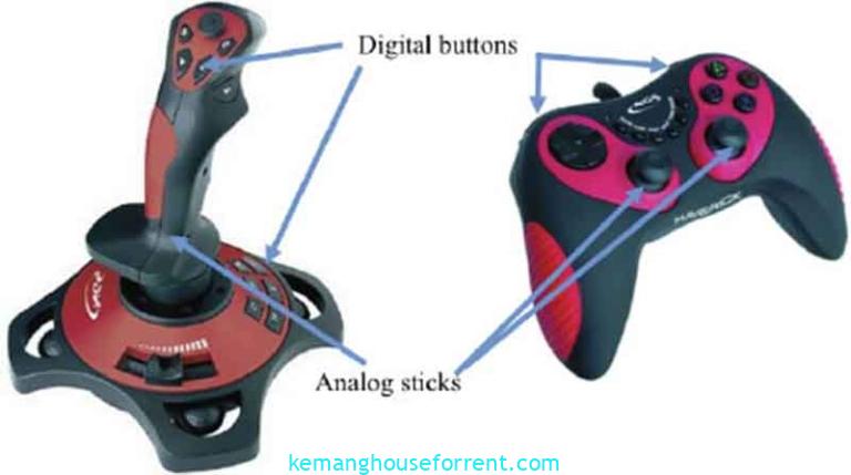 Perbedaan Joystick dan Joypad - Kemang House for Rent