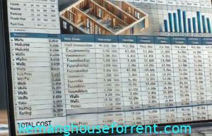 Contoh RAB Bangunan Rumah dalam Format Excel - Kemang House for Rent