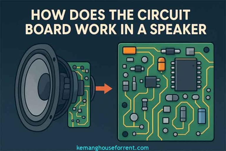 How Does the Circuit Board Work in a Speaker - Kemang House for Rent